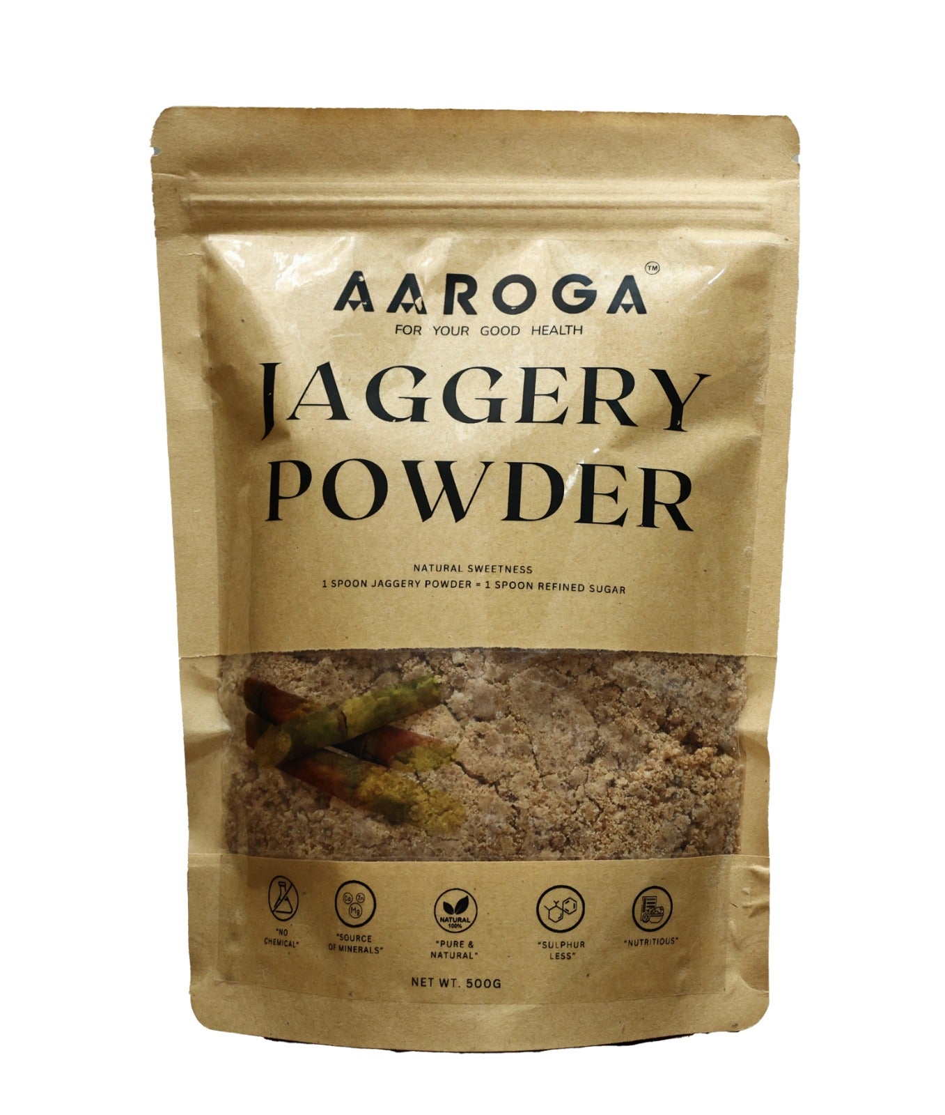 Jaggery Powder 500gm – Aaroga