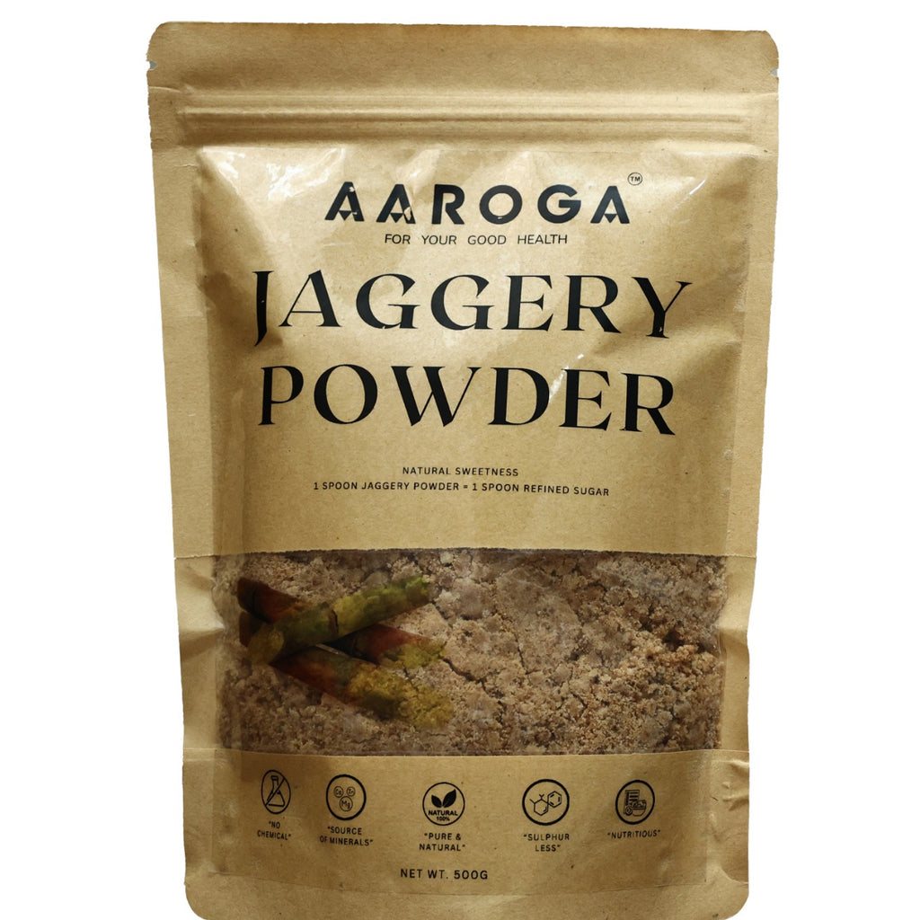 Jaggery Powder 500gm – Aaroga